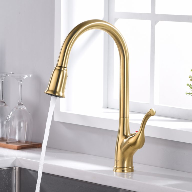 Single Handle Pull-Down Kitchen Faucet – KSK1117 – Oakland
