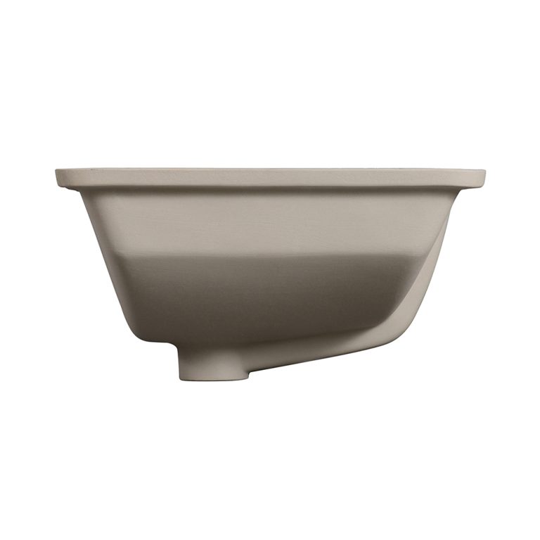 18″ x 12″ ADA Rectangular Undermount Ceramic Bathroom Sink with ...