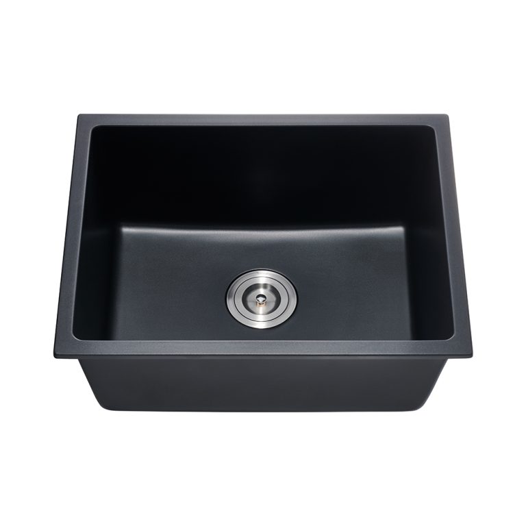23″ Undermount Granite Composite Single Bowl Kitchen Sink – Oakland
