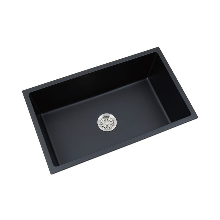 32″ Undermount Granite Composite Single Bowl Kitchen Sink – Oakland
