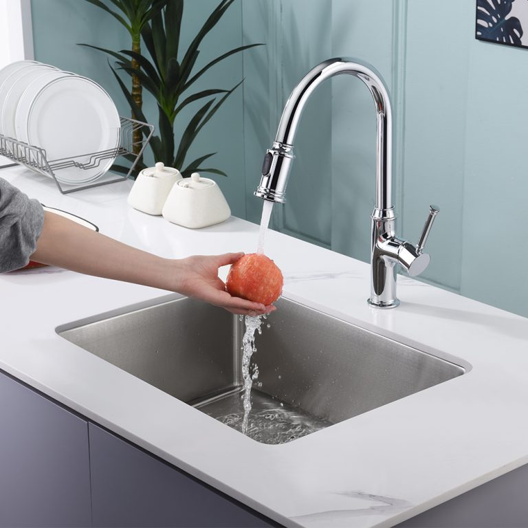 23″ Undermount Stainless Steel Small Radius Bowl Kitchen Sink – Oakland