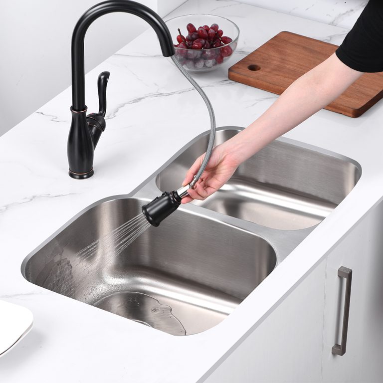 17″ Fabricated Stainless Steel Kitchen Sink – Oakland